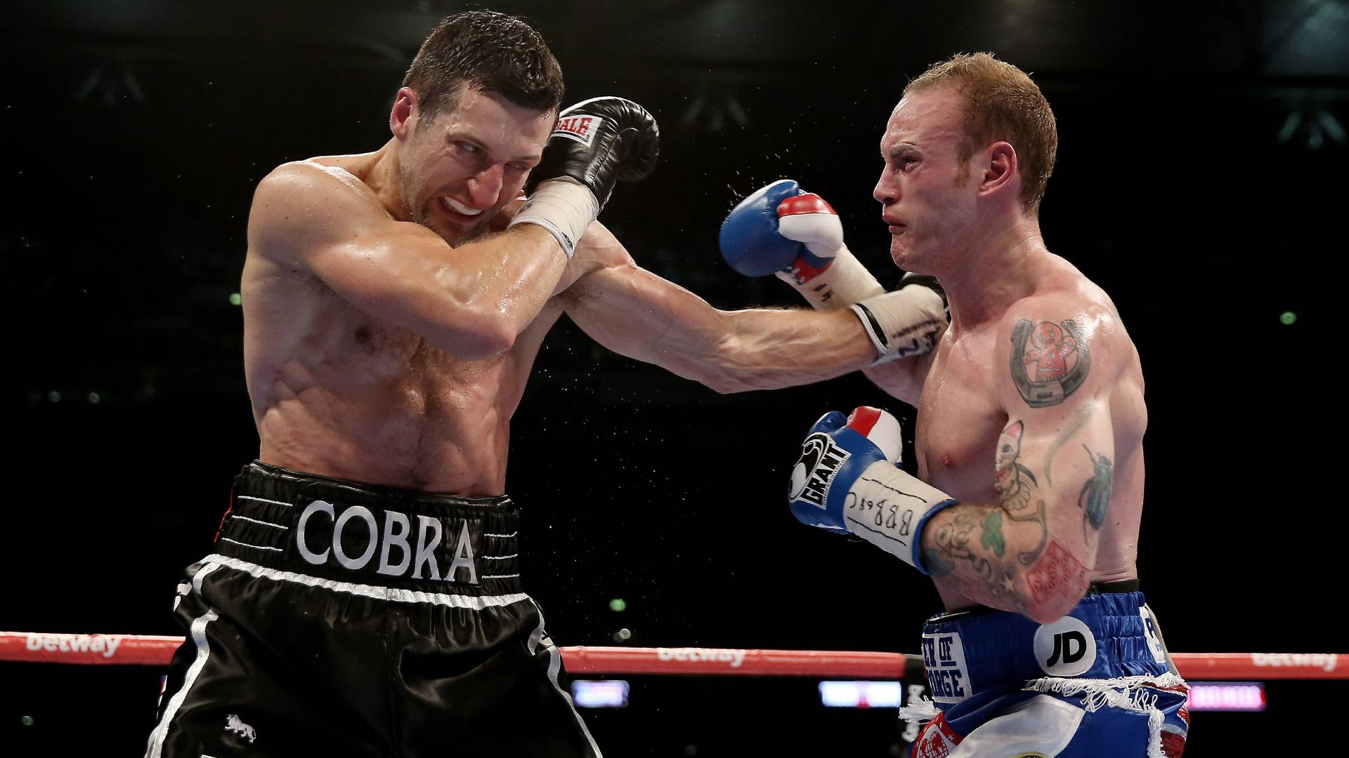 Eddie Hearn snubs Anthony Joshua and Lennox Lewis as he names Britain's ...