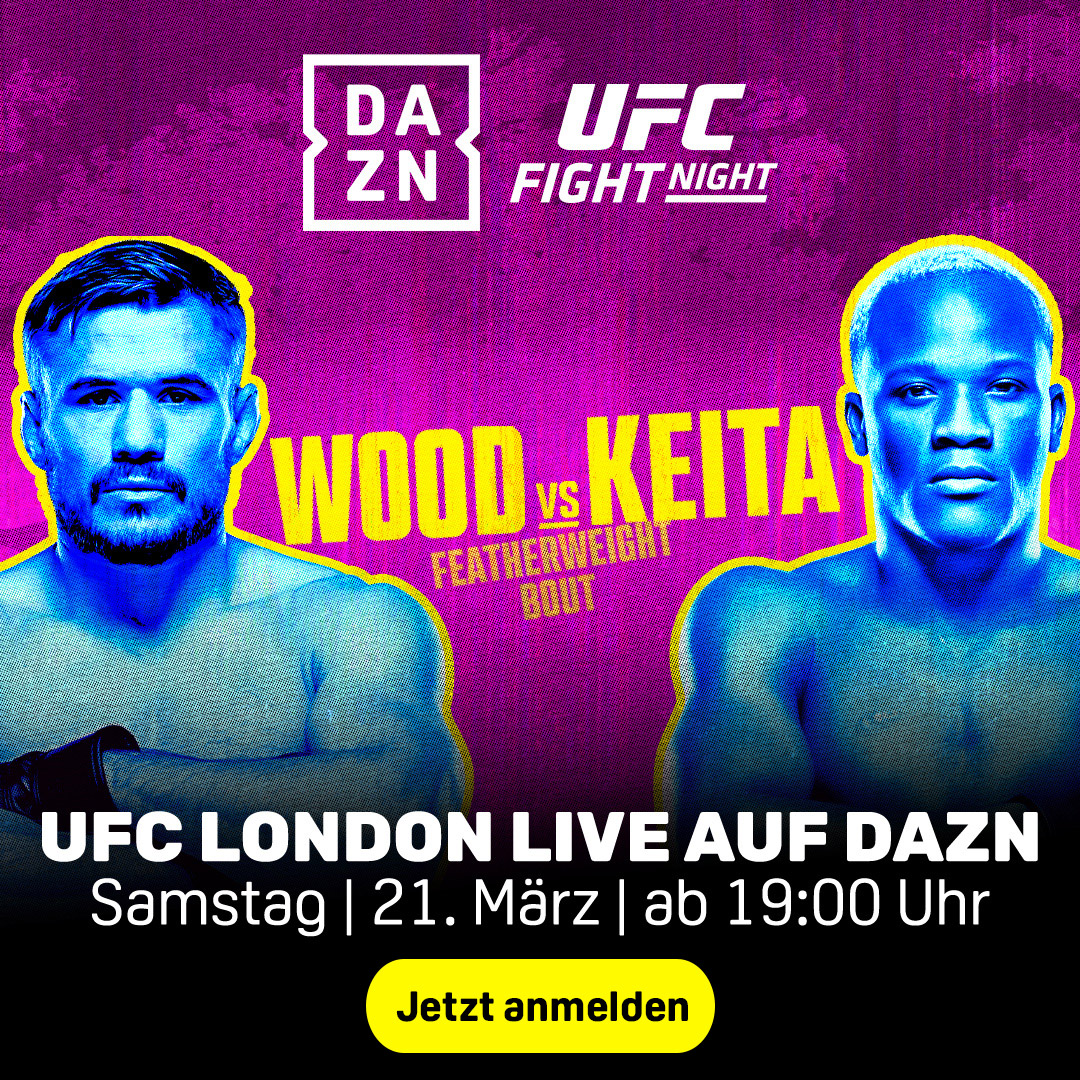 UFC London, Uhrzeit: Wann beginnt die Fight Night (Evloev vs. Murphy ...
