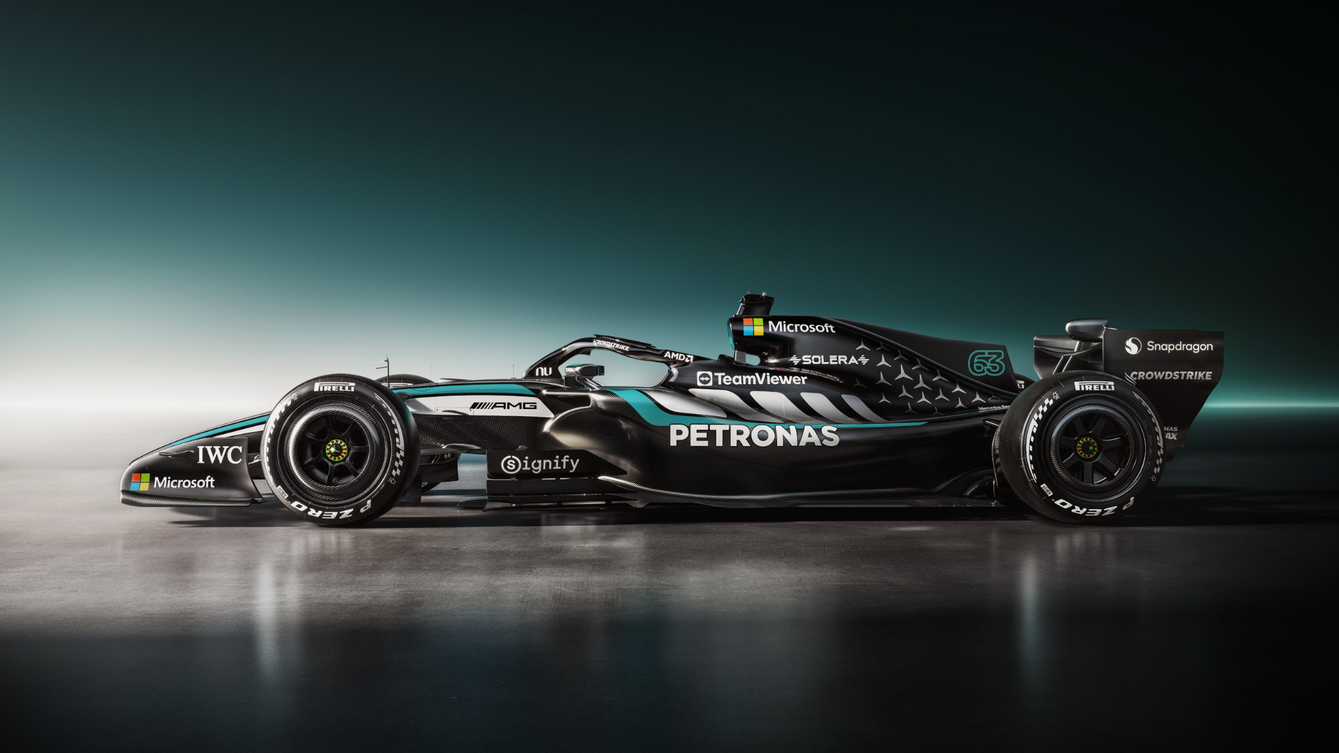 Presentación Mercedes Mundial F1 2026 con George Russell y Kimi ...
