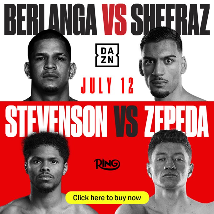 Shakur Stevenson vs. William Zepeda | DAZN - July 12, 2025 - Page 3 - BoxRec