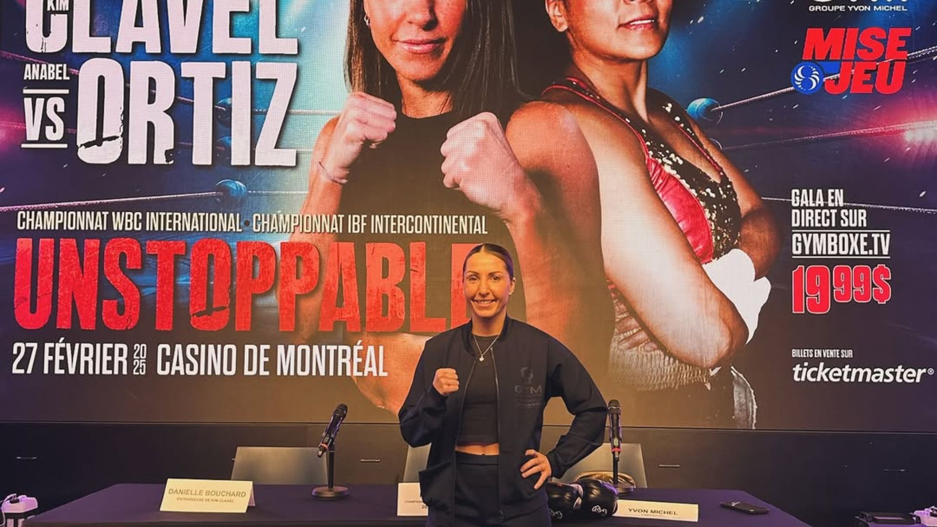 Kim Clavel encabezará la primera gran velada de MVP en Quebec | DAZN ...