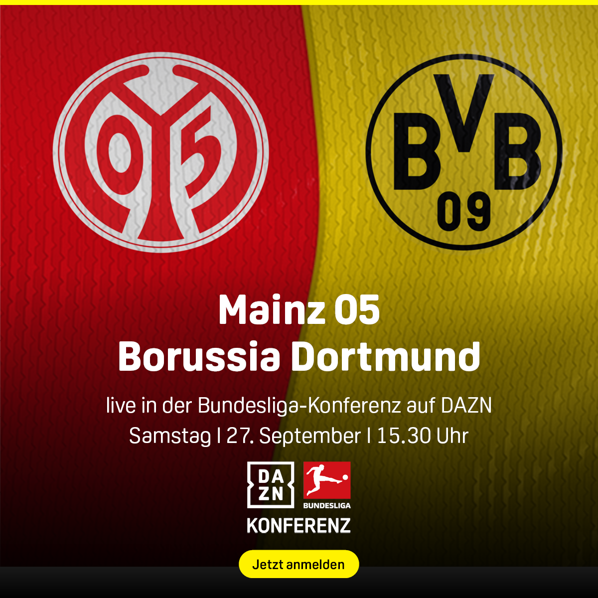 Wer zeigt / überträgt Mainz 05 gegen Borussia Dortmund (BVB) im TV und ...