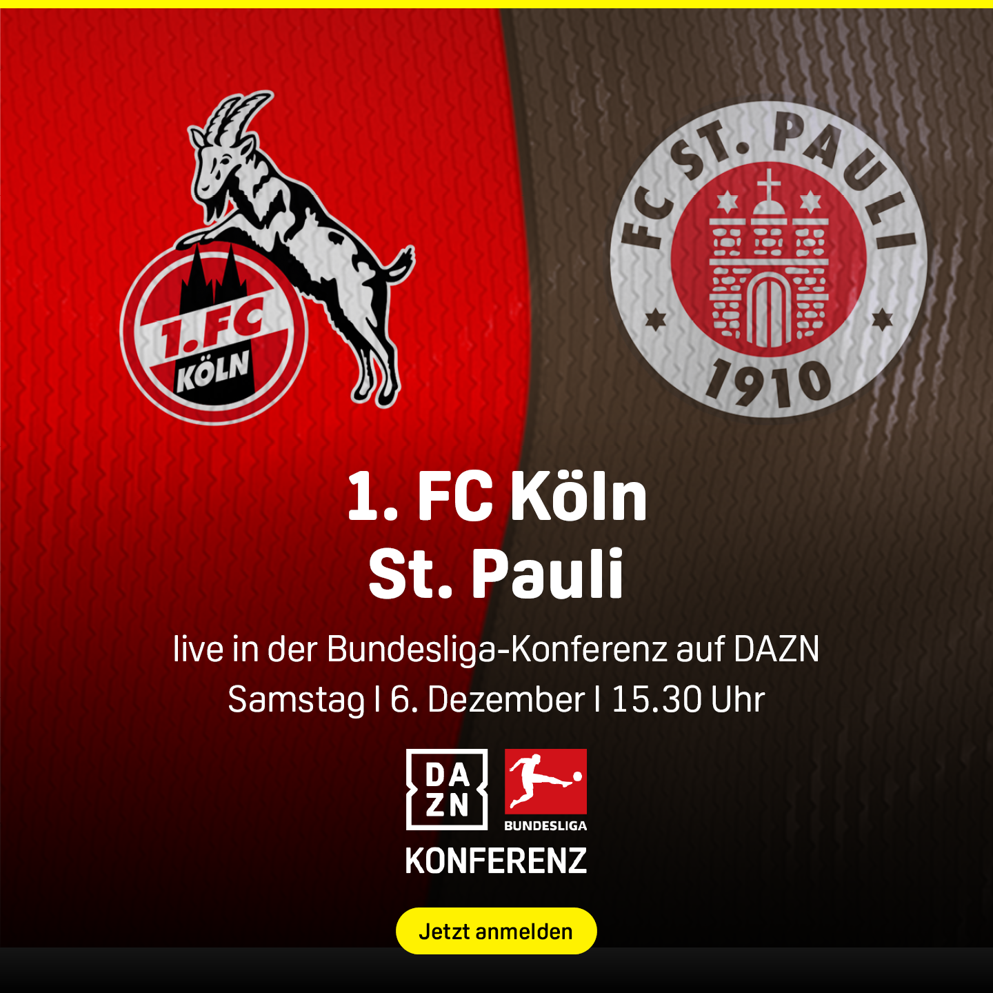 Bundesliga heute live: 1. FC Köln vs. St. Pauli im TV und LIVE-STREAM ...