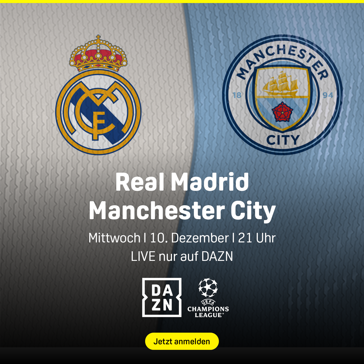 Real Madrid - Manchester City live: Übertragung der Champions League im ...