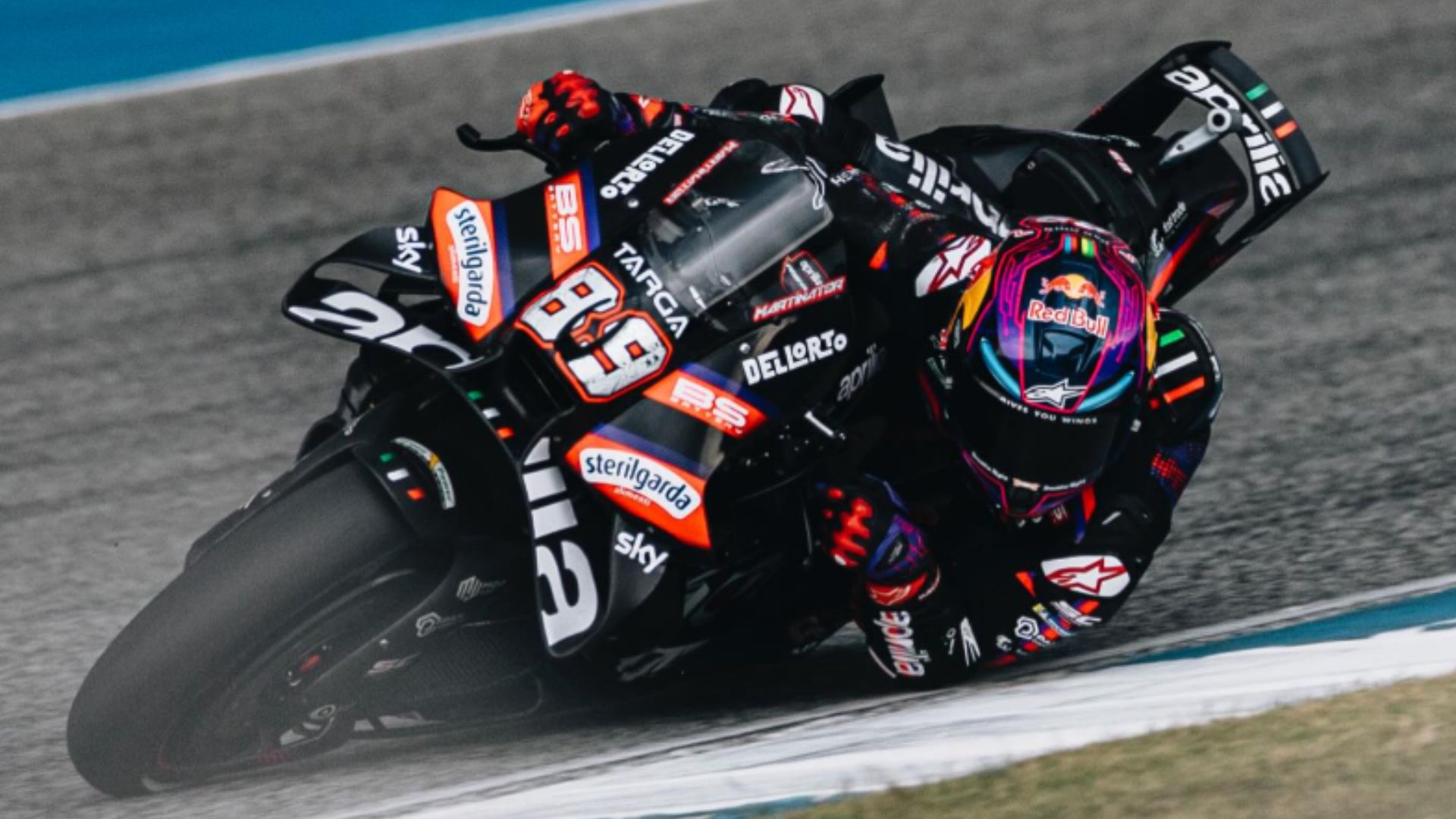 Jorge Martín, espectador de lujo de la batalla entre Marc Márquez y ...