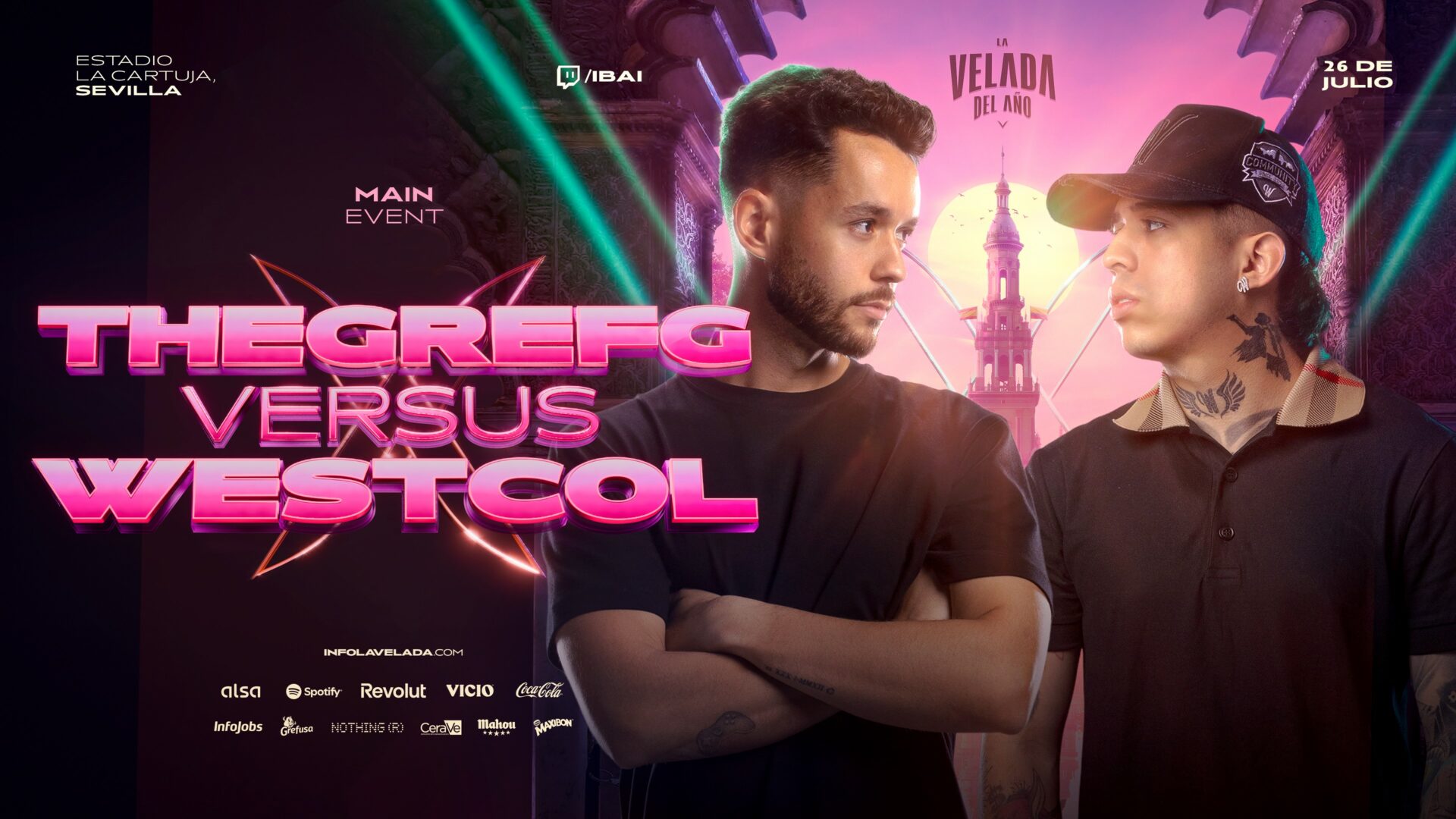 La Velada del Año 5 de Ibai Llanos: participantes, fecha, hora, canal ...