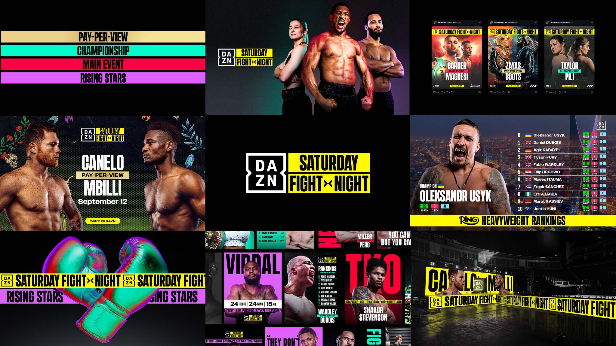 DAZN launches Saturday Fight Night | DAZN News CA