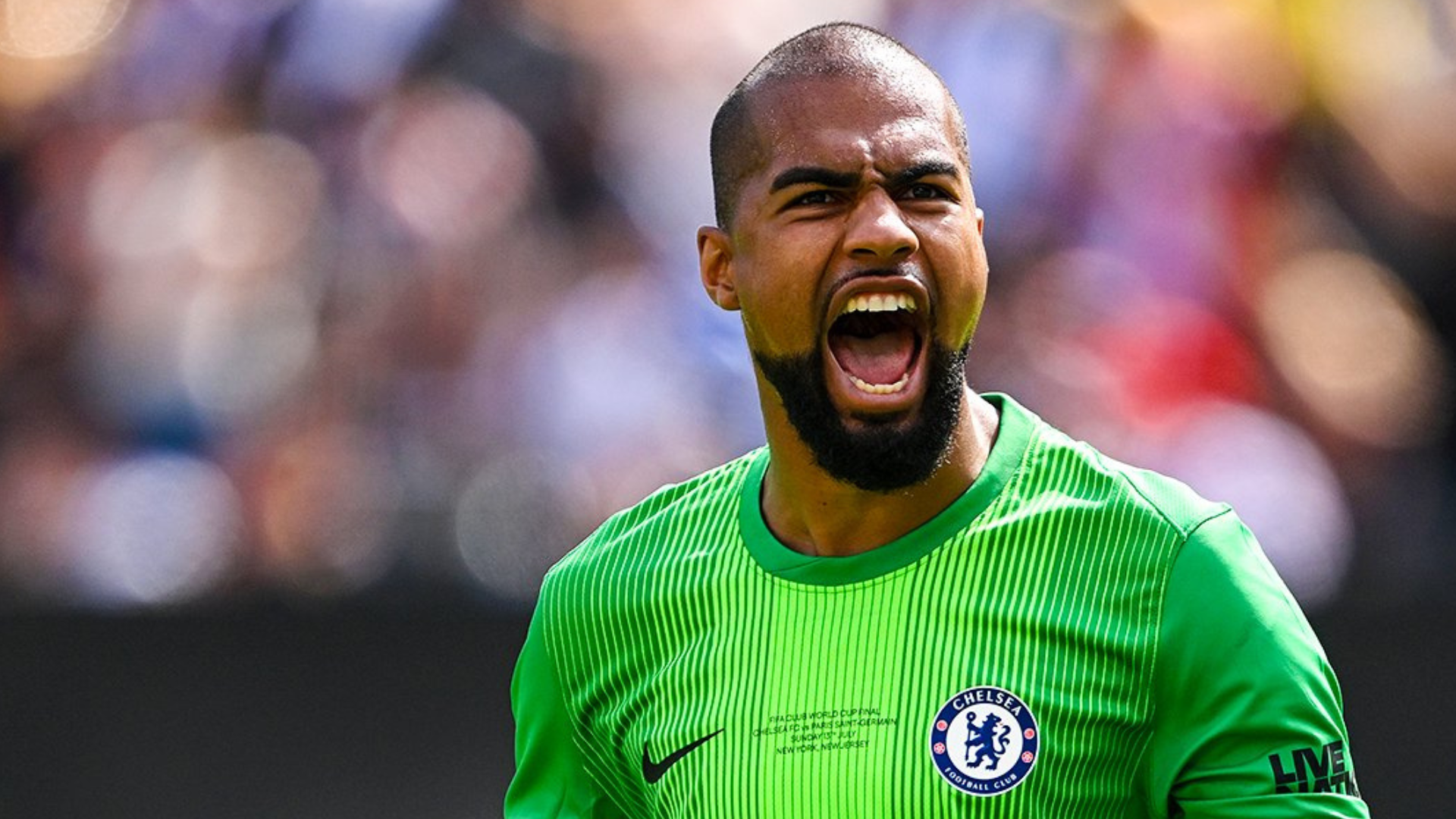 ¡Tapadón brutal de Robert Sánchez a Dembélé! Celebración loca y noche ...