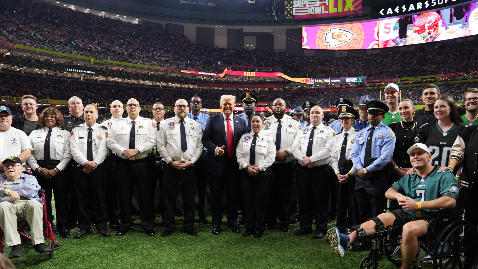 ¿Está Donald Trump en la NFL Super Bowl LX 2026 entre Seattle Seahawks ...