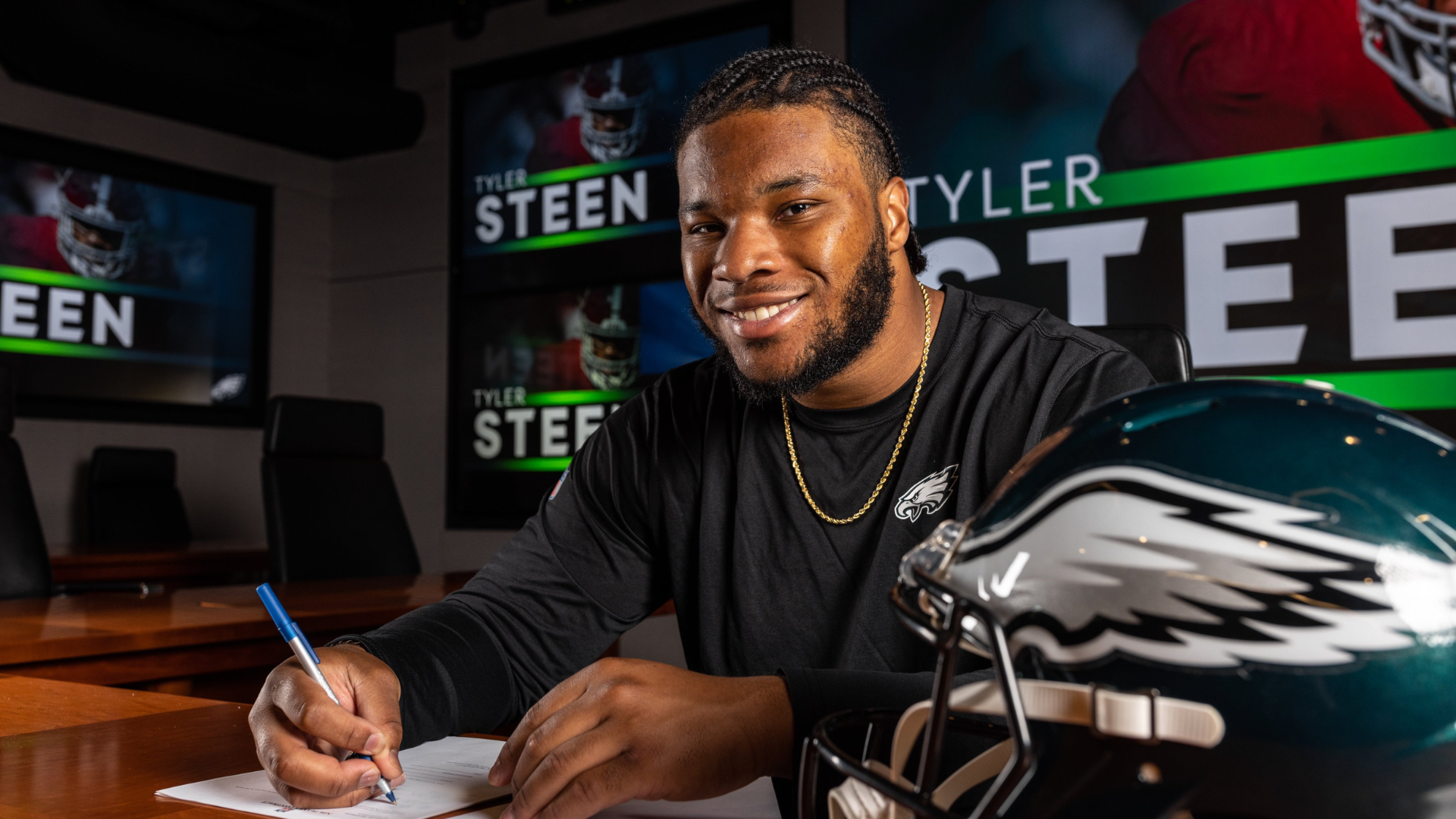 ¿Quién es Tyler Steen? El 'tapado' de la mejor línea ofensiva de la NFL ...