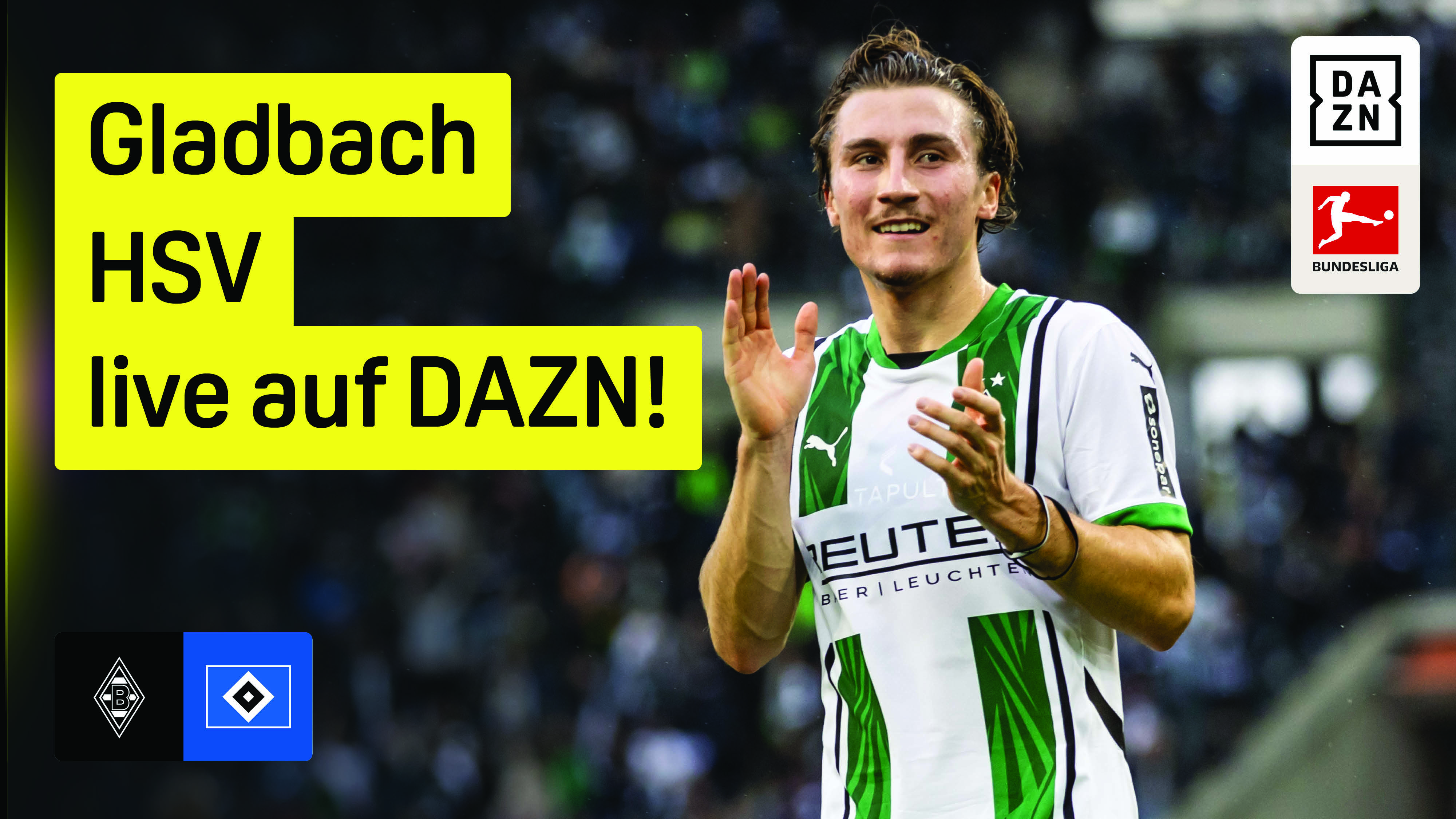 Gladbach - HSV: Personal, Kader, Ausfälle und Aufstellungen | DAZN News DE