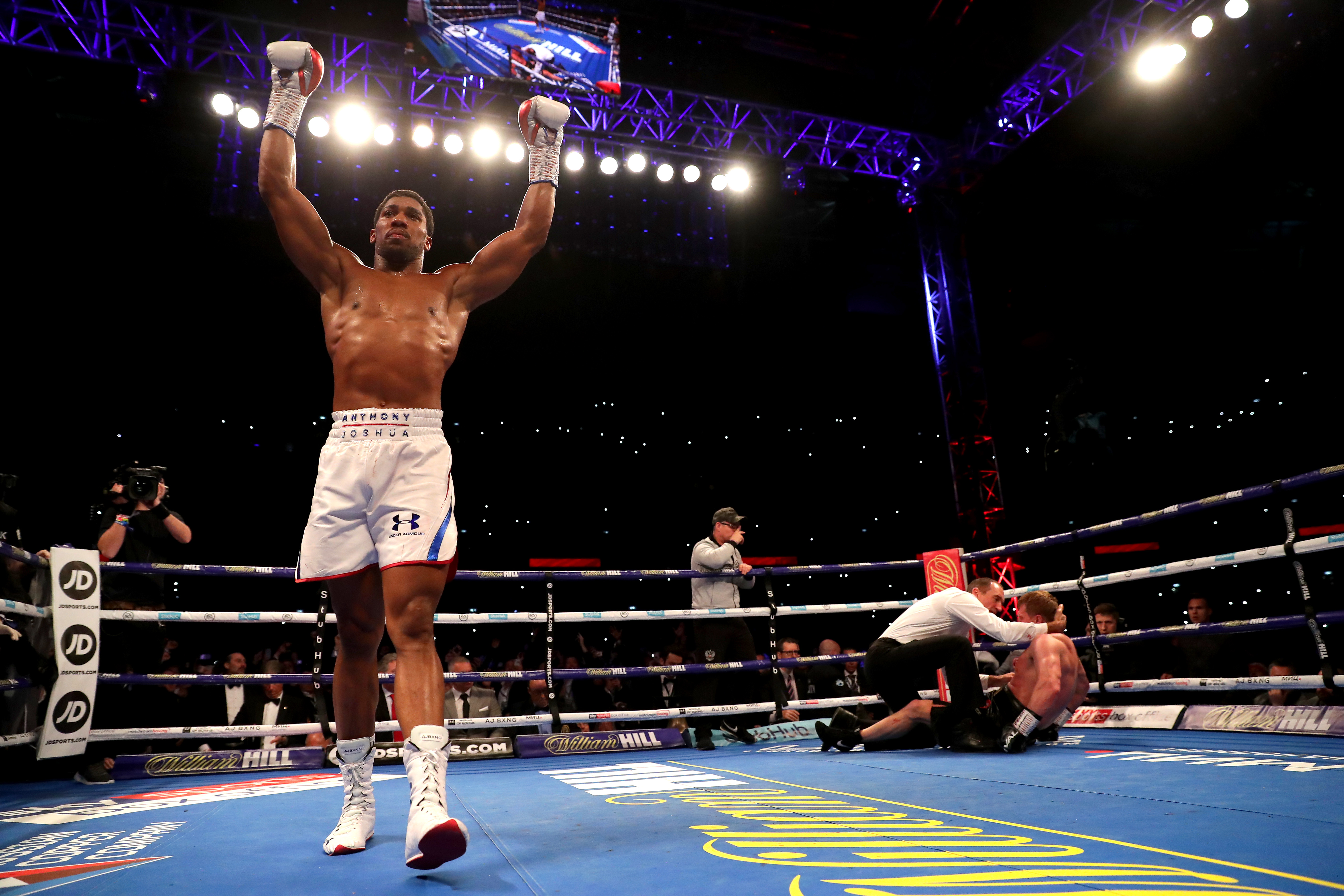 What time is Jake Paul vs Anthony Joshua? Ringwalk times for full fight ...